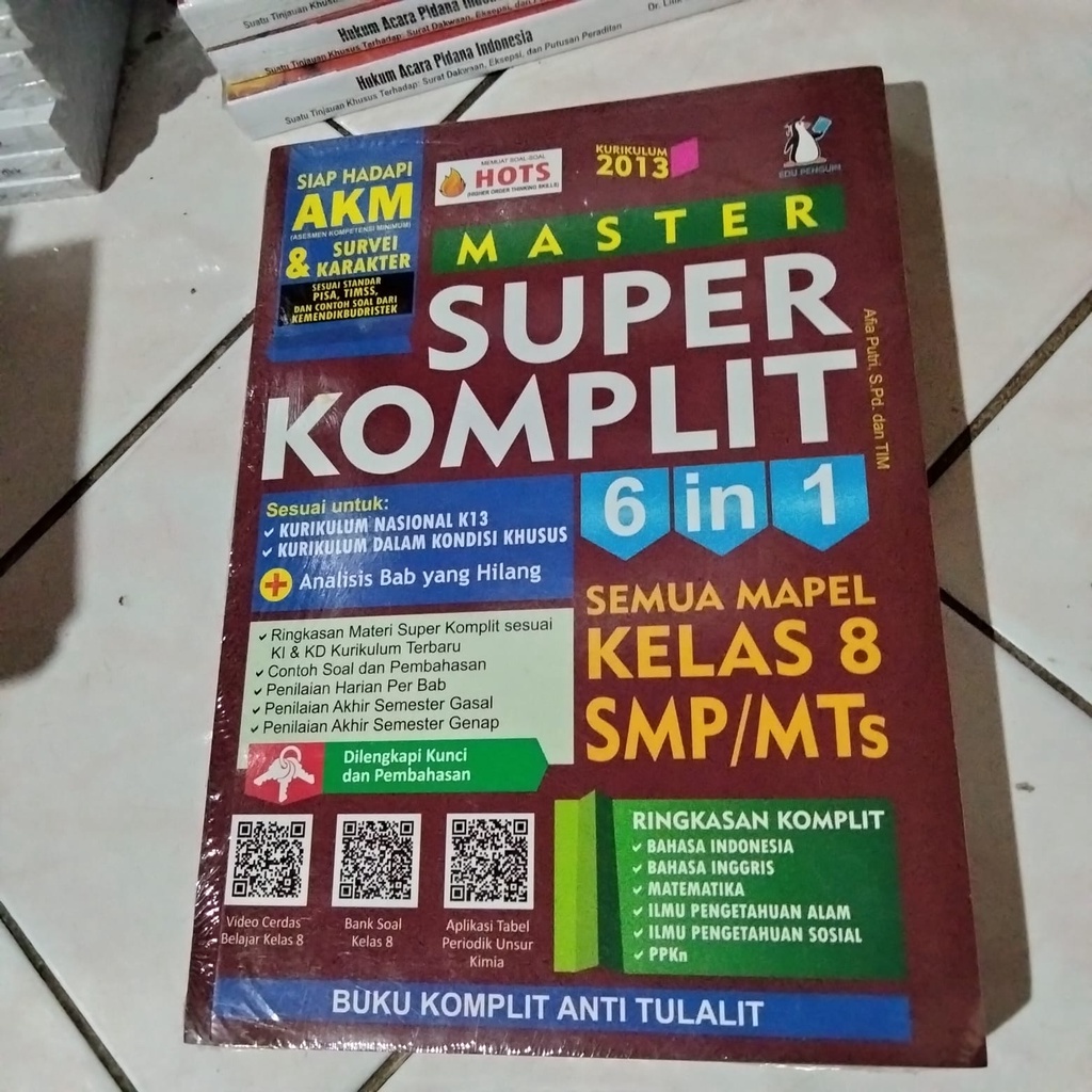 Jual Super Komplit 6 In 1 Semua Mapel Kelas 8 Smp Mts Shopee Indonesia