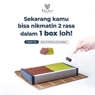 Jual Falala Mix (Dark & Matcha) Chocolate | Japanese Nama Chocolate ...