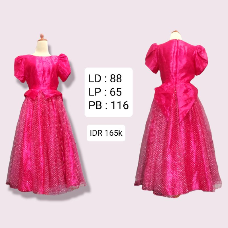Jual Vintage Gown , Dress Vintage ballgown ala Noni belanda | Shopee ...