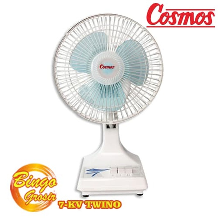 Jual KIPAS ANGIN DUDUK DESK FAN COSMOS 7-KV TWINO | Shopee Indonesia