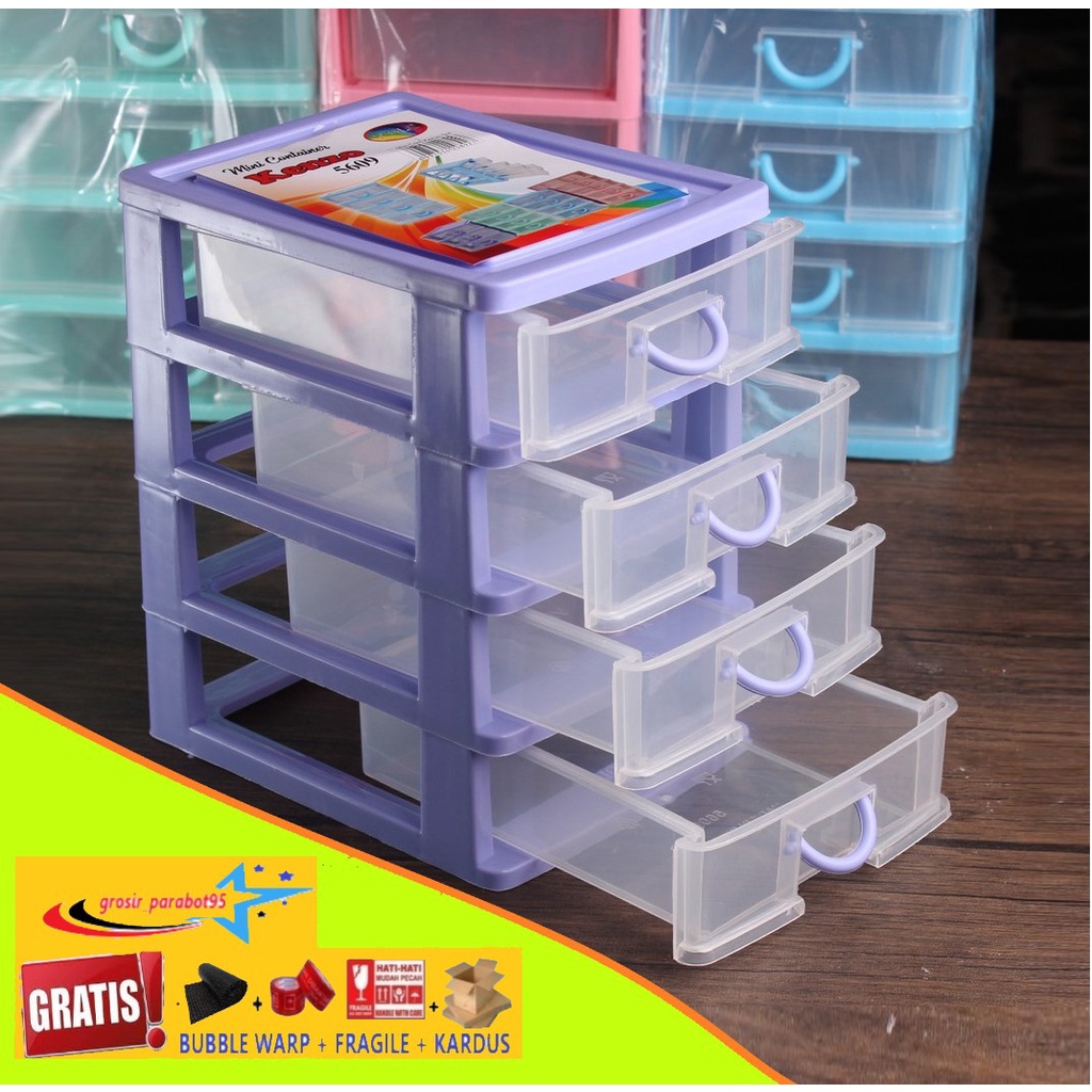 Jual Laci Susun Kecil / Laci Mini / Mini Container / Laci Plastik ...
