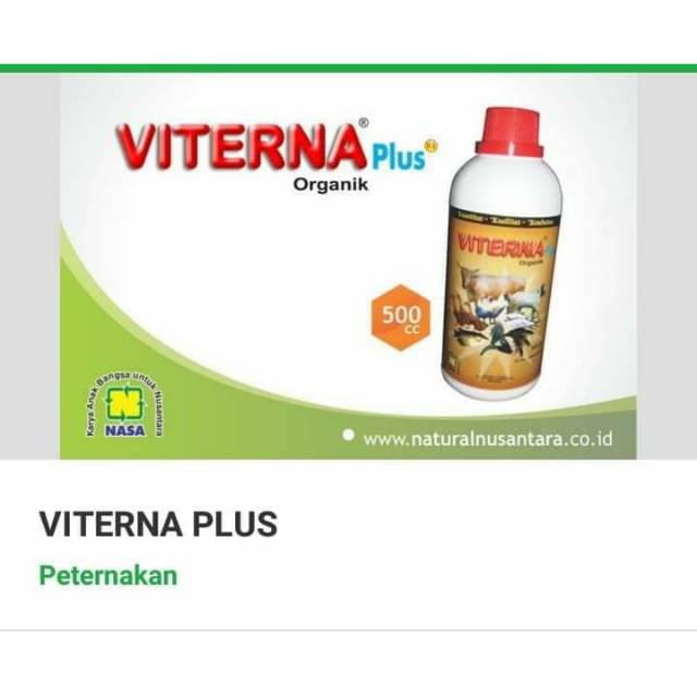 Jual VITERNA PLUS | Shopee Indonesia