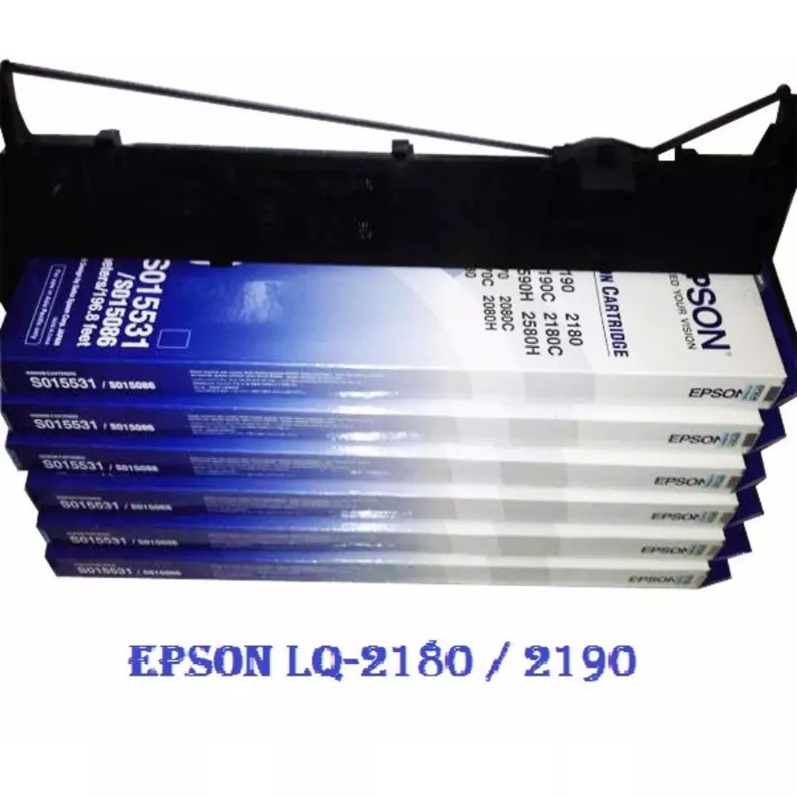 Jual Epson Ribbon Cartridge LQ-2190 LQ 2190 2180 2080 2070 S015531 Pita ...