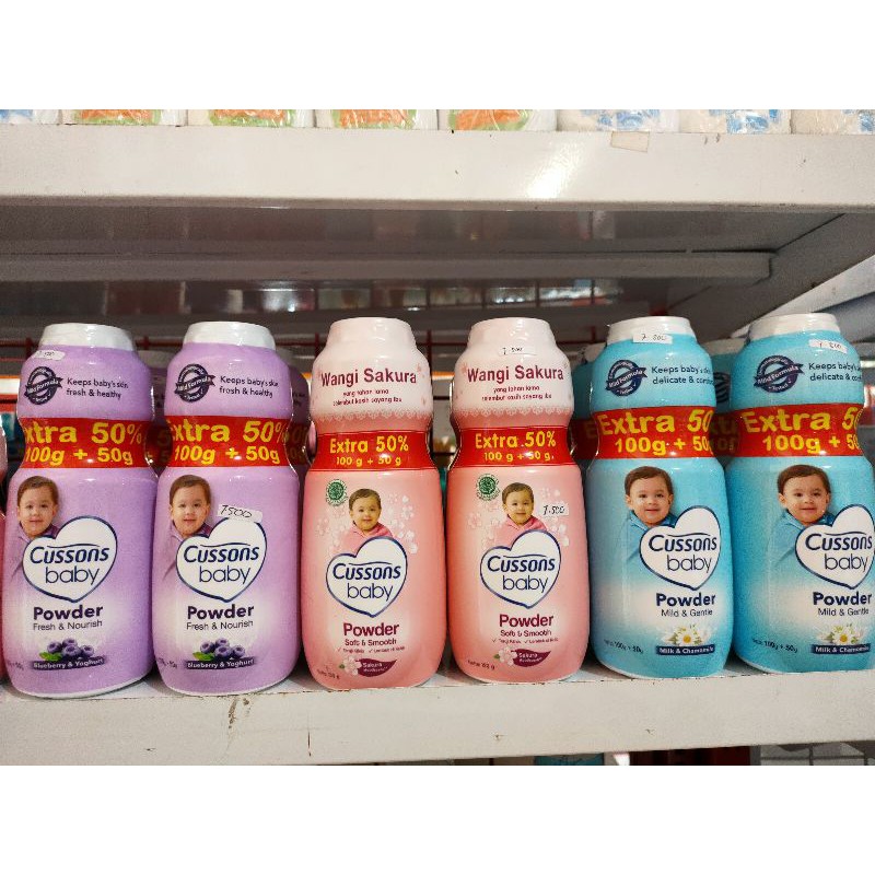 Jual Cussons baby powder 100+50g | Shopee Indonesia