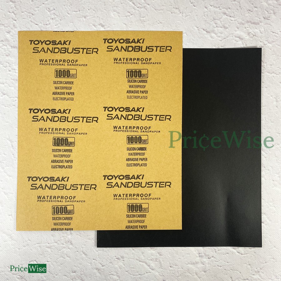 Jual Amplas Lembaran 1000 Waterproof / Abrasive Paper / Amplas Kertas ...