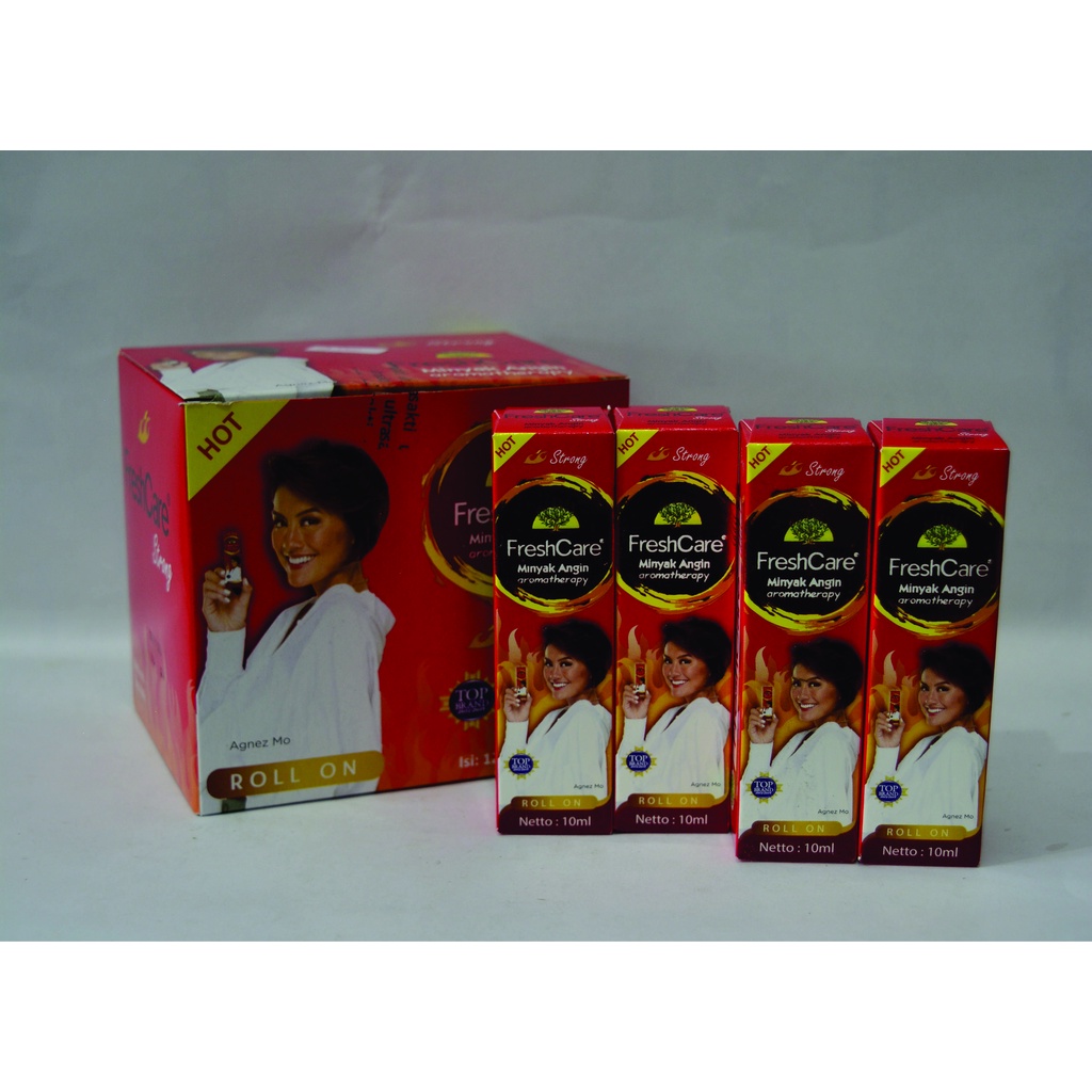 Jual Fresh Care / Freshcare Minyak Angin Aromatherapy Rasa Strong 10 Ml ...