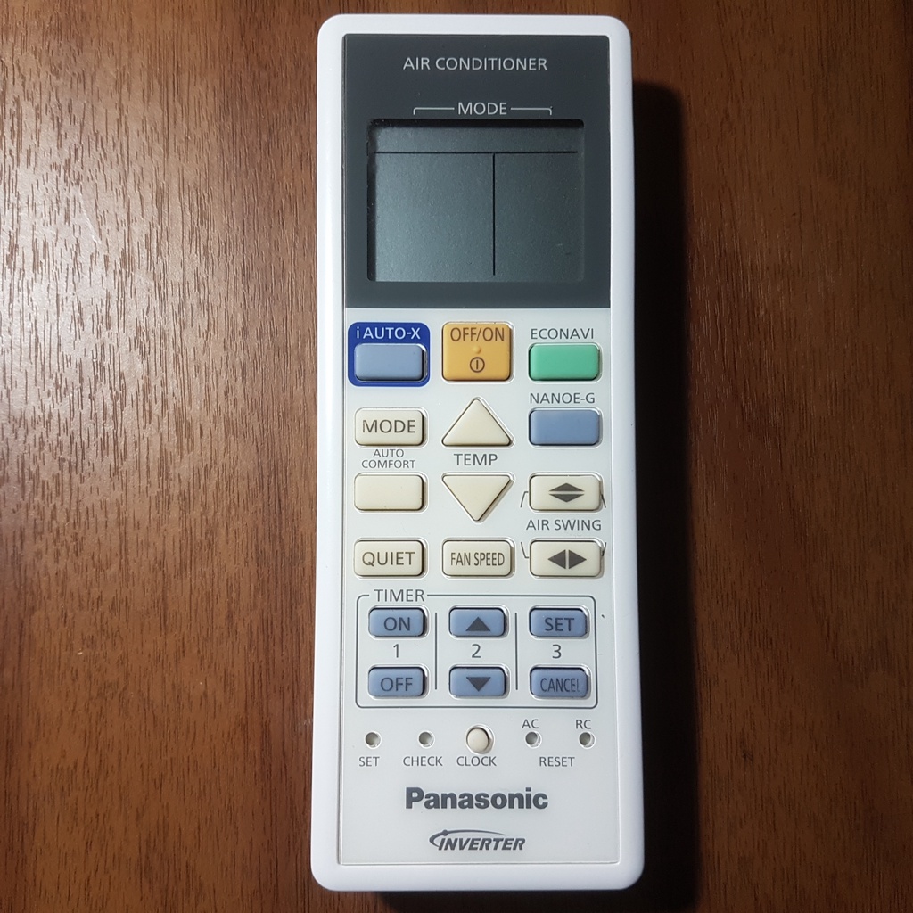 Jual Remote AC Panasonic 4543 Second Original | Shopee Indonesia