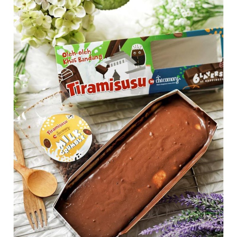 Jual Chocomory Tiramisusu Ukuran Reguler Bolu Lumer Tiramisu OlehOleh ...