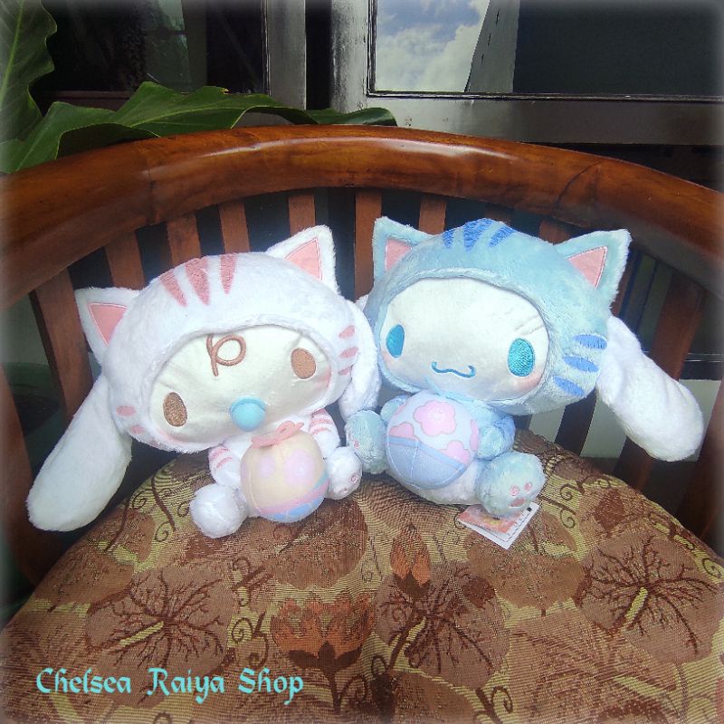 Jual Boneka Plush Furyu Sanrio Cinnamoroll & Milk Kostum Tiger 23-25cm ...