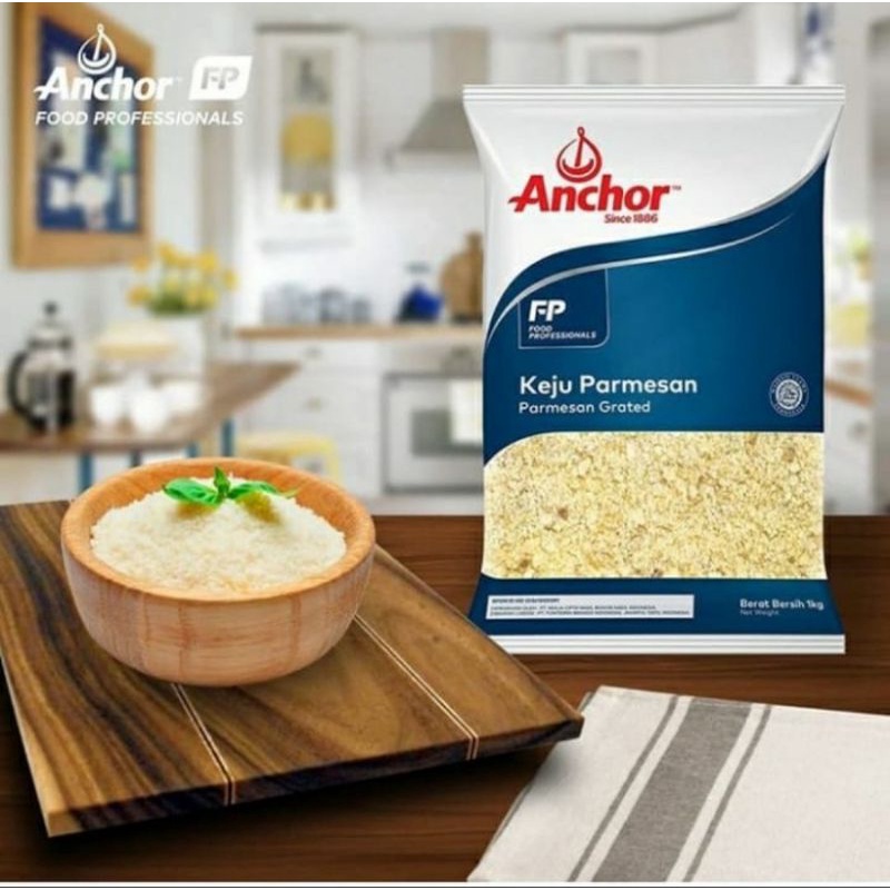 Jual ANCHOR PARMESAN CHEESE 100 GR REPACK | Shopee Indonesia