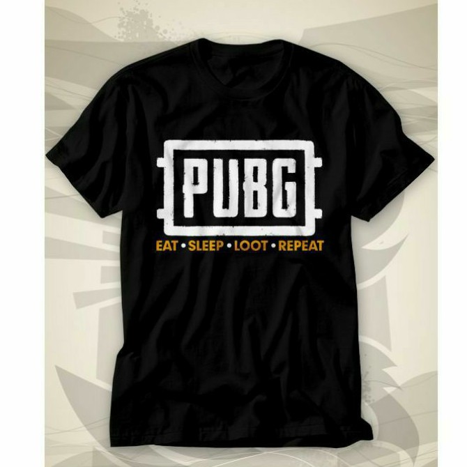 Jual Baju Kaos Game pubg mobile eat sleep loot repeat | Shopee Indonesia Jual Baju Kaos Game pubg mobile eat sleep loot repeat | Shopee Indonesia