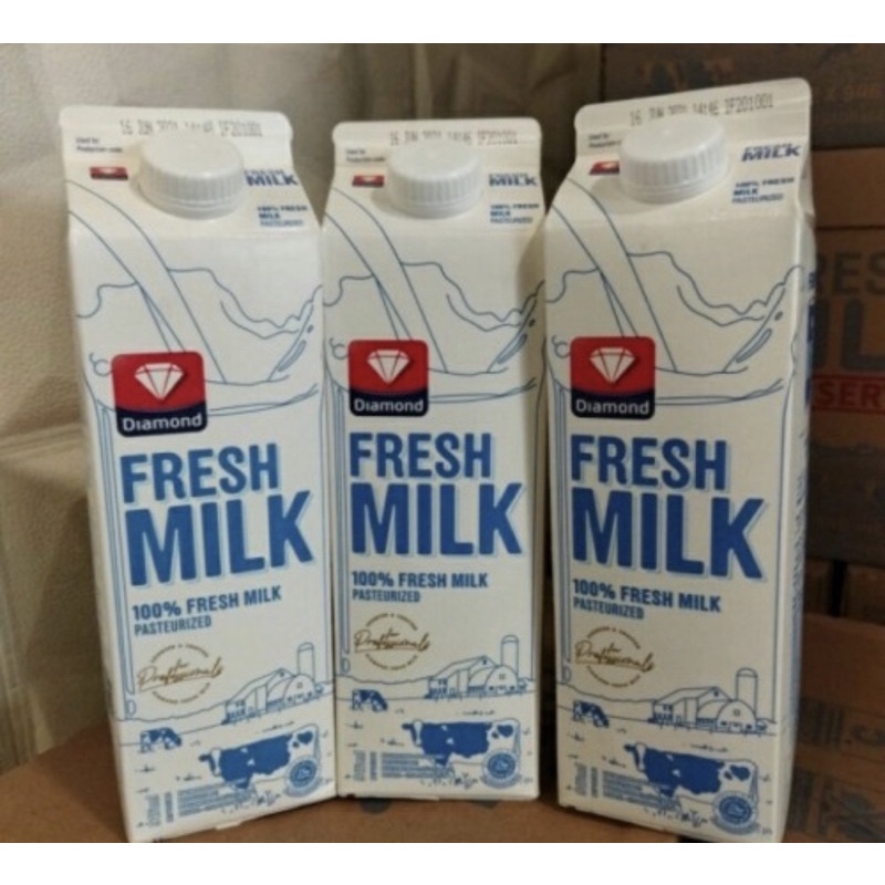 Jual FRESHMILK DIAMOND PLAIN 946 ml | Shopee Indonesia