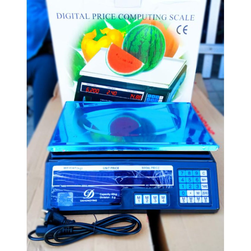 Jual timbangan serbaguna digital 40kg buah telur dan sebagainya ...