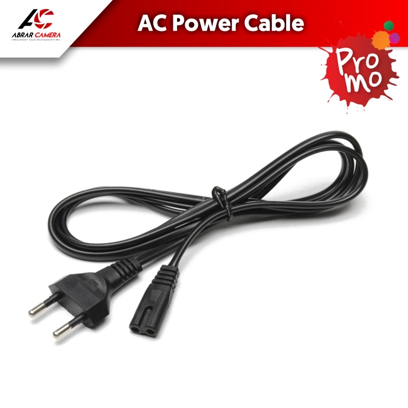 Jual Kabel Charger Bentuk 8 Kamera Nikon Canon Fujifilm Power Adaptor ...