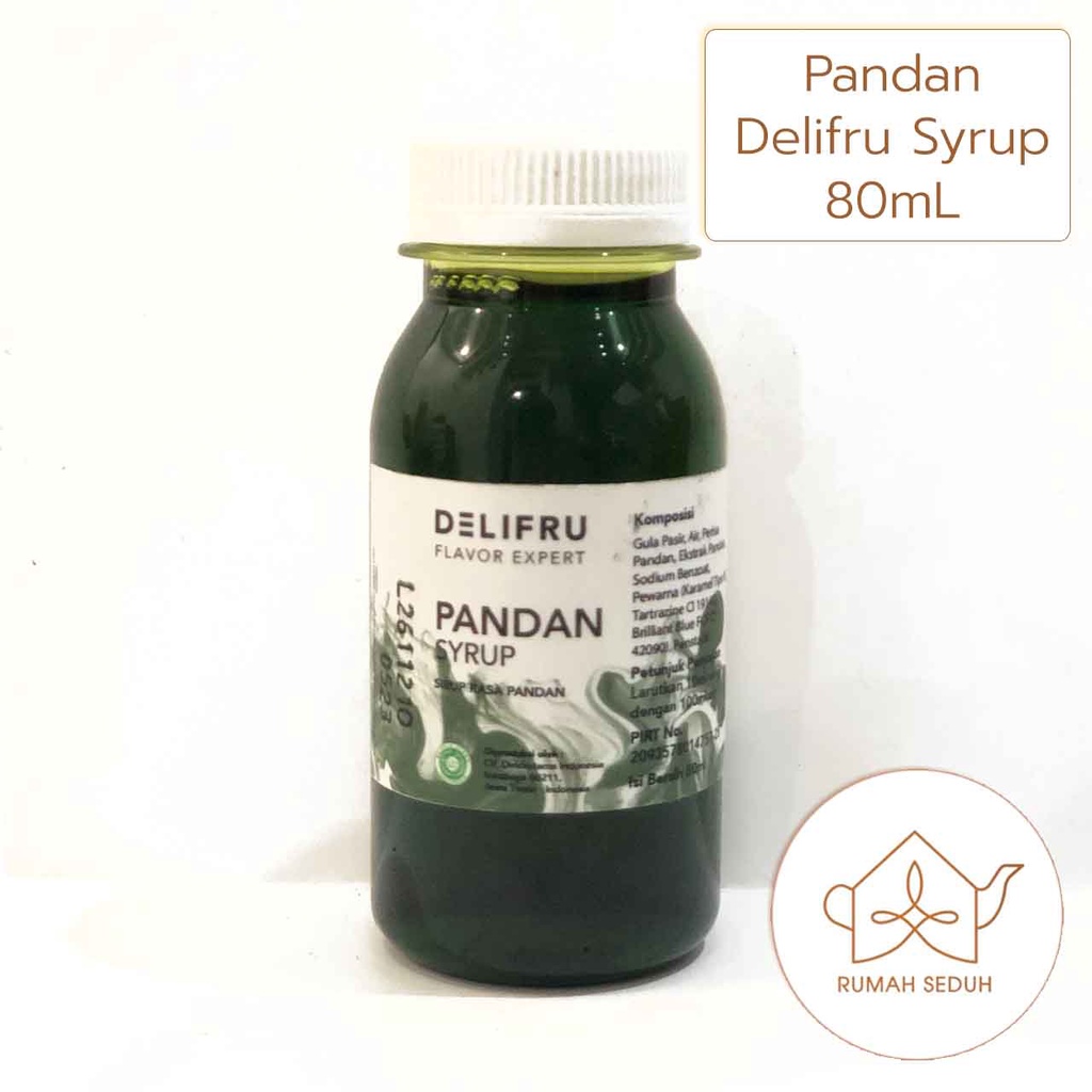 Jual 100mL Sirup Pandan merk Trieste - Pandan Italian Premium Syrup ...