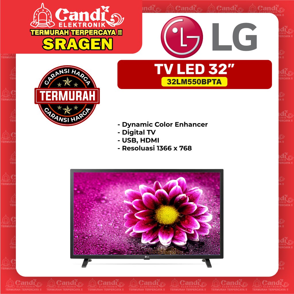 Jual LG Tv Led 32 Inch Digital Tv Hd Ready - 32LM550BPTA | Shopee Indonesia