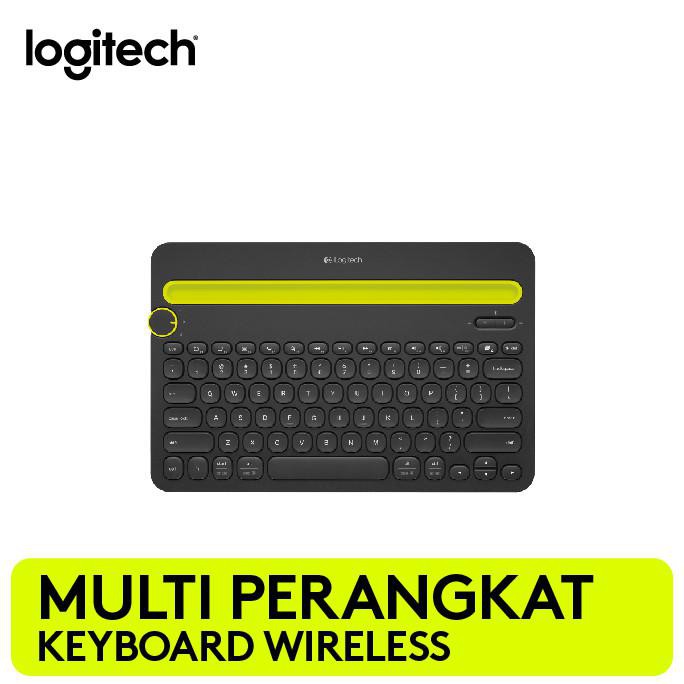 Jual Logitech Bluetooth Keyboard K480.. - Putih | Shopee Indonesia