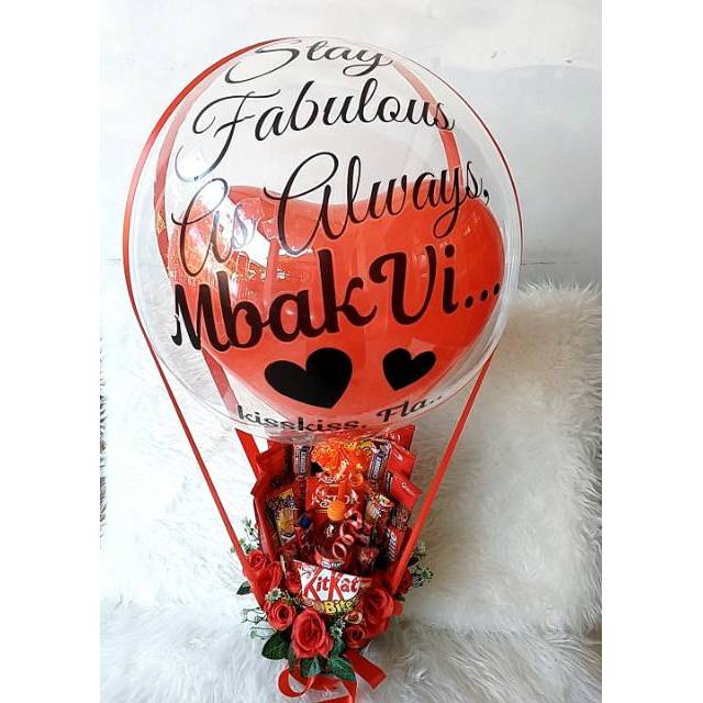 Jual Buket Snack Hot Air Balloon uk.XL | Shopee Indonesia
