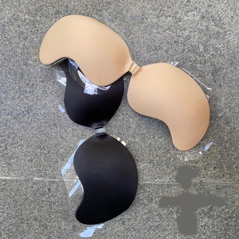 Jual Bra Angel Kancing strapless Wing bra push up tempel Nubra | Shopee Indonesia