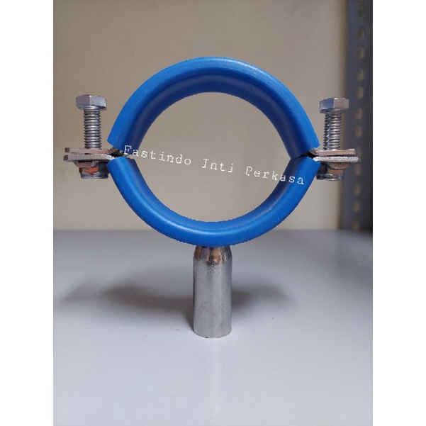 Jual Clamp Pipa Holder sanitary Stainless steel 304 3/4" inch | Shopee ...