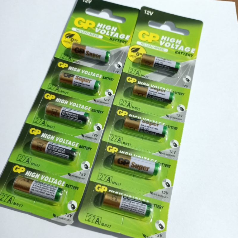 Jual battery Gp 27 A / 27A / Gp27 batre Gp super Ultra Alkaline ...