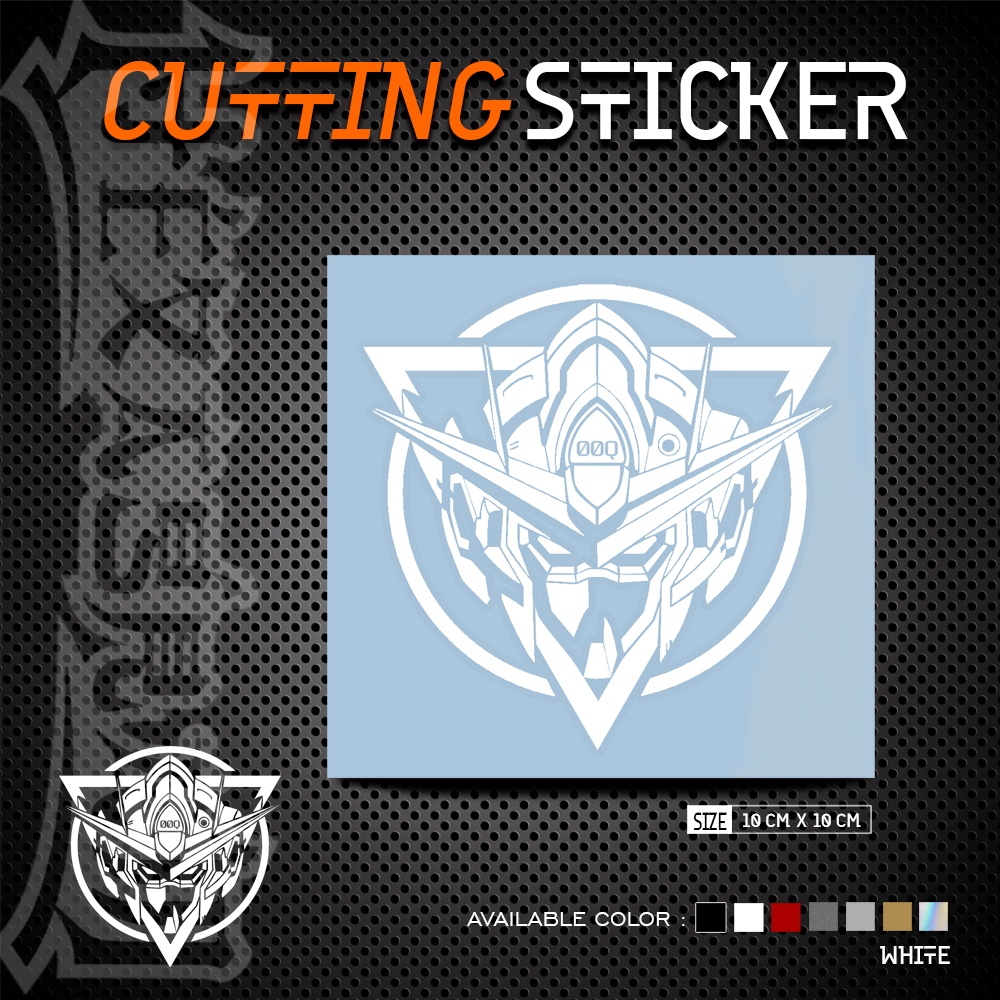 Jual Cutting Sticker GUNDAM 00Q | Stiker Cutting GUNDAM 00Q | Shopee ...