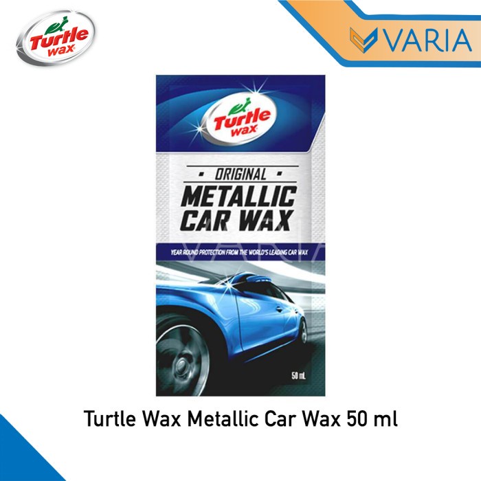 Jual Turtle Wax Metallic Car Wax Liquid Sachet 50 ml Pengkilap Poles ...