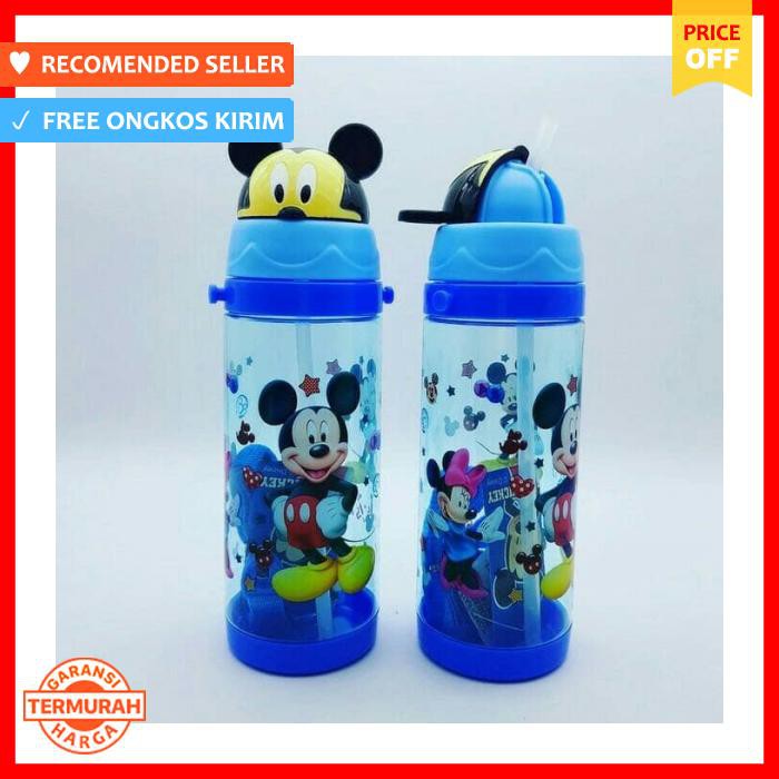 Jual Botol Minum & Termos - Botol Minum Anak Sedotan Karakter Bpa Free Sz 550Ml - Bekal | Shopee ...