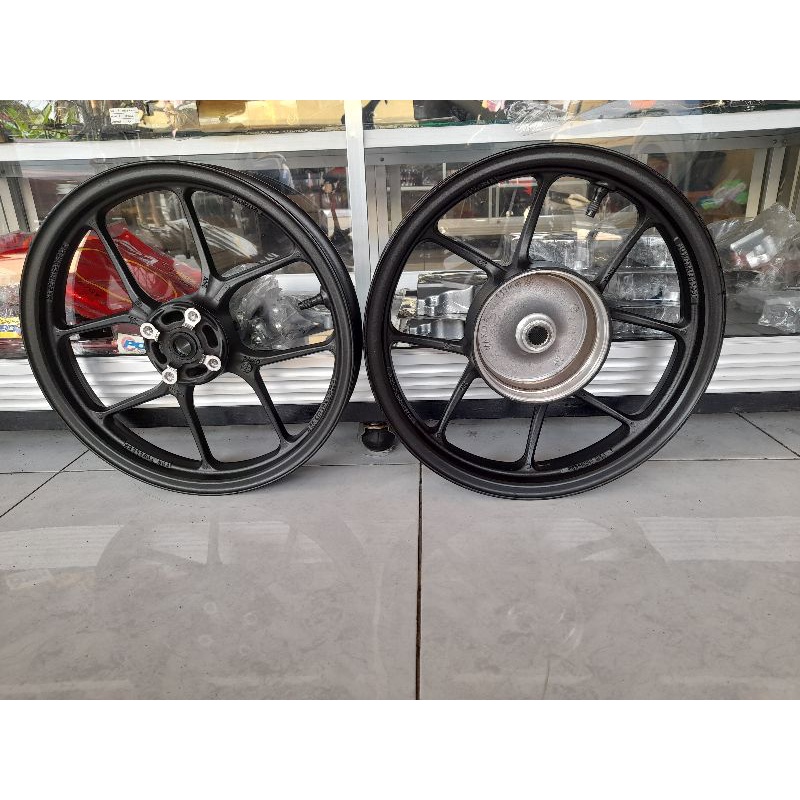 Jual velg Genio /Beat New Led, beat Deluxe 2024/2025 Set depan belakang ...