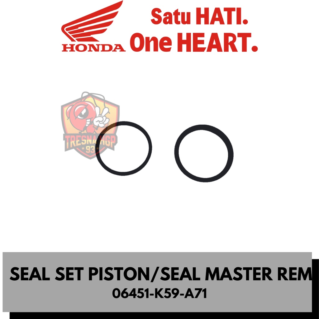 Jual 06451-K59-A71 SEAL MASTER REM BAWAH NEW VARIO ESP 125 & 150 ORIGINAL | SEAL SET PISTON ...