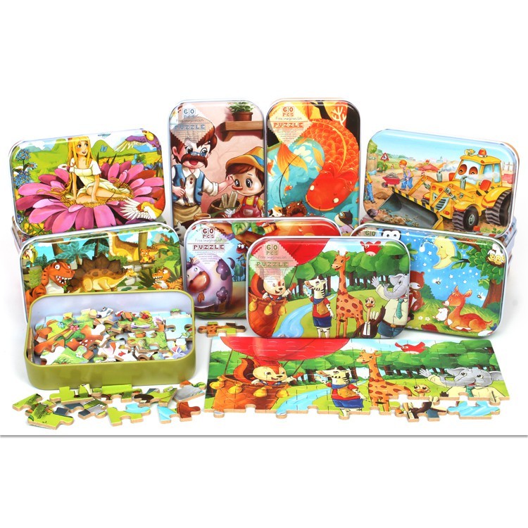 Jual TweedyToys - Jigsaw Puzzle / Puzzle Kaleng 60 Pcs / Puzzle 60 ...
