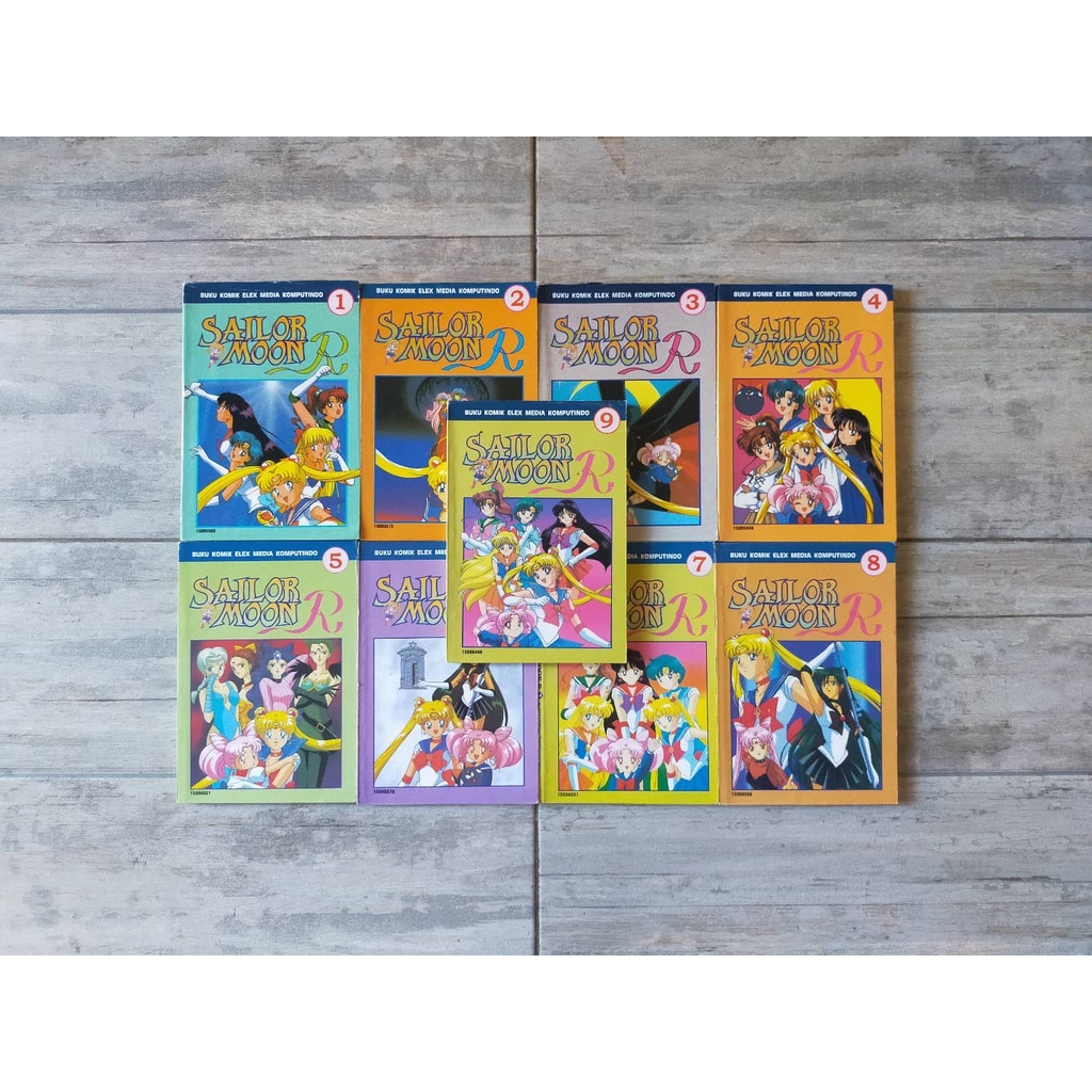 Jual Buku Komik Jepang Langka Naoko Takeuchi Sailor Moon R 1-9 | Shopee Indonesia