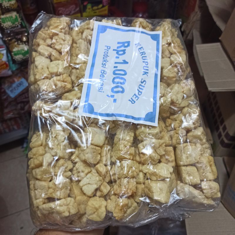 Jual Kerupuk kotak Kerupuk Tahu 1 pack isi 12 | Shopee Indonesia