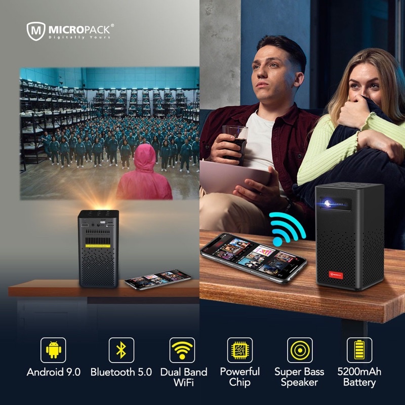 Jual Micropack Projector / Proyektor Portable & Speaker | Shopee Indonesia