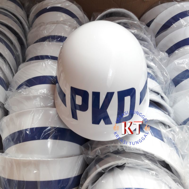 Jual helm PKD/satpam/security/helm tulisan pkd lis | Shopee Indonesia