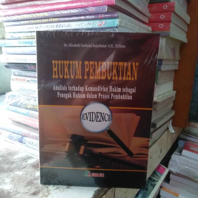 Jual Buku hukum pembuktian analisis terhadap kemandirian hakim | Shopee ...