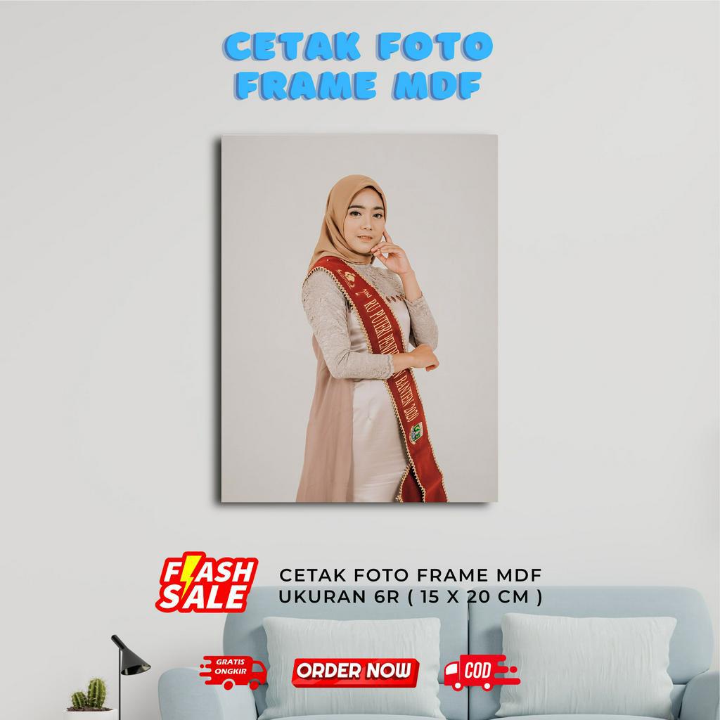 Jual Cetak Foto MDF ukuran 6R ( 15 X 20 ) | Shopee Indonesia