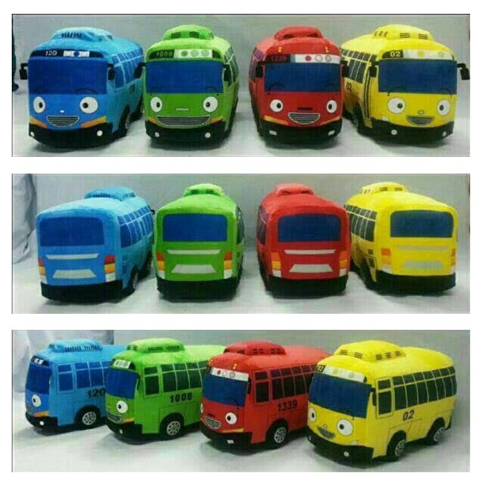 Jual Boneka Mobil Bus Toyo ( Toyo Bus Stuffed Plush Doll ) 40 cm ...