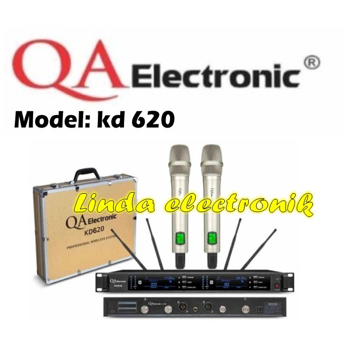 Jual MIC WIRELESS QA ELECTRONIC KD 620 / KD620 BY RDW PROFESSIONAL ...