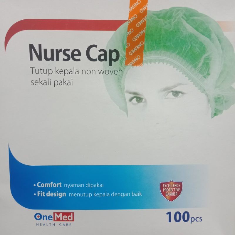 Jual NURSE CAP ONEMED 100pcs | Shopee Indonesia