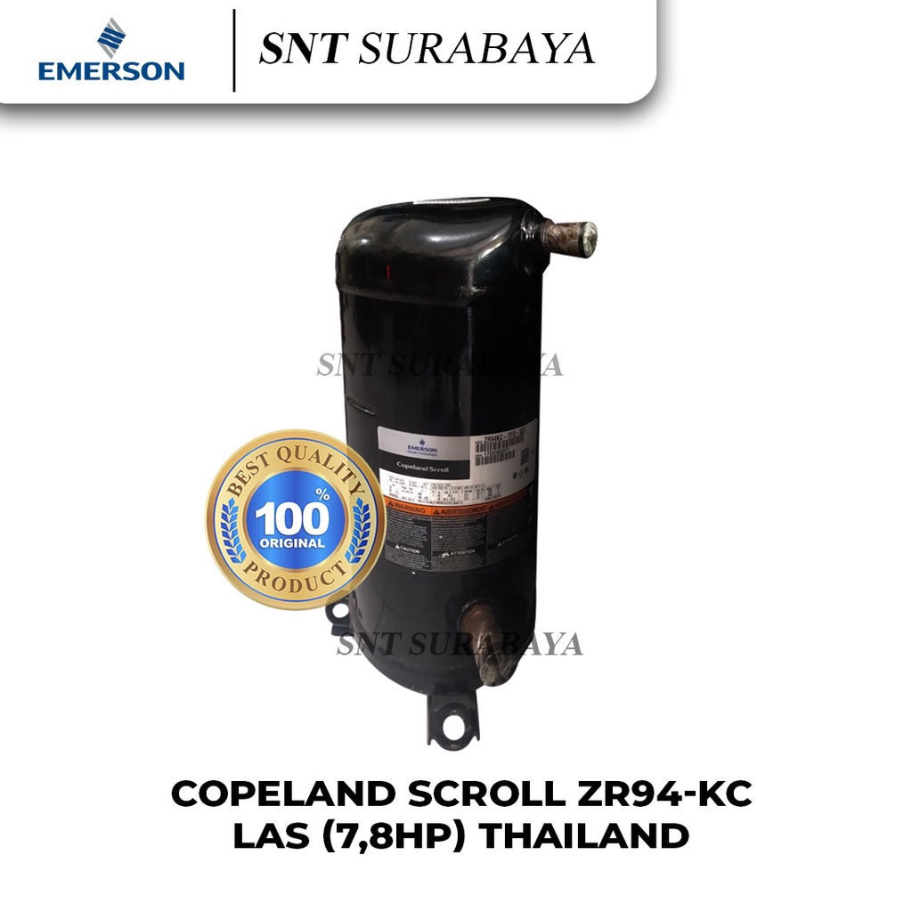Jual COMPRESOR AC COPELAND 7,8PK - ZR94 R22 - JUAL COMP AC LENGKAP ...