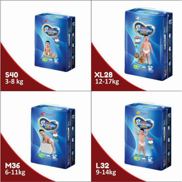 Jual Sayangku Pants S40/M36/L32/XL28 - Kiddy Baby Online | Shopee Indonesia
