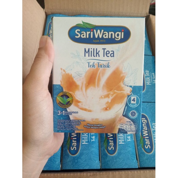 Jual Sariwangi Milk Tea kemasan box (isi 4 sachet) | Shopee Indonesia
