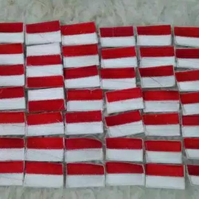 Jual Bendera Merah Putih Bordir size 3x5 dan 4x6 | Shopee Indonesia