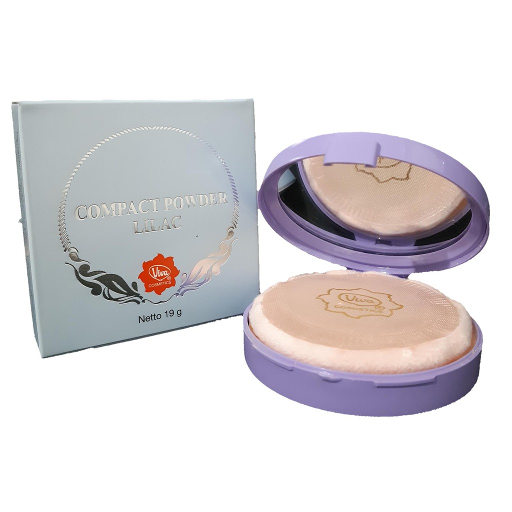 Jual Viva Compact Powder Lilac (19gram) | Bedak Padat (100 %Original ...