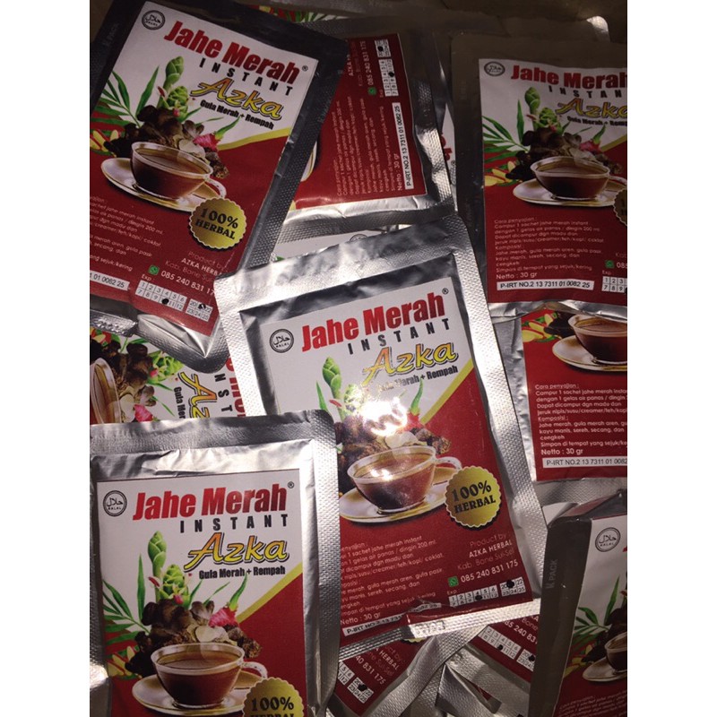 Jual Jahe Merah Instant Azka gula merah + rempah | Shopee Indonesia Jual Jahe Merah Instant Azka gula merah + rempah | Shopee Indonesia