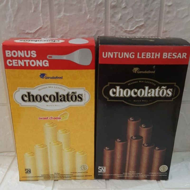 Jual Chocolatos Wafer Roll Besar 24pcs | Shopee Indonesia