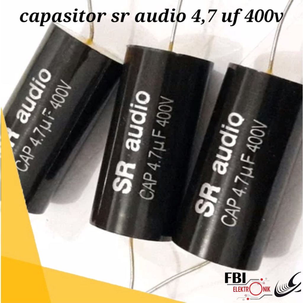 Jual CAPACITOR / CAPASITOR / AUDIO PILER 4,7uF / 400V | Shopee Indonesia