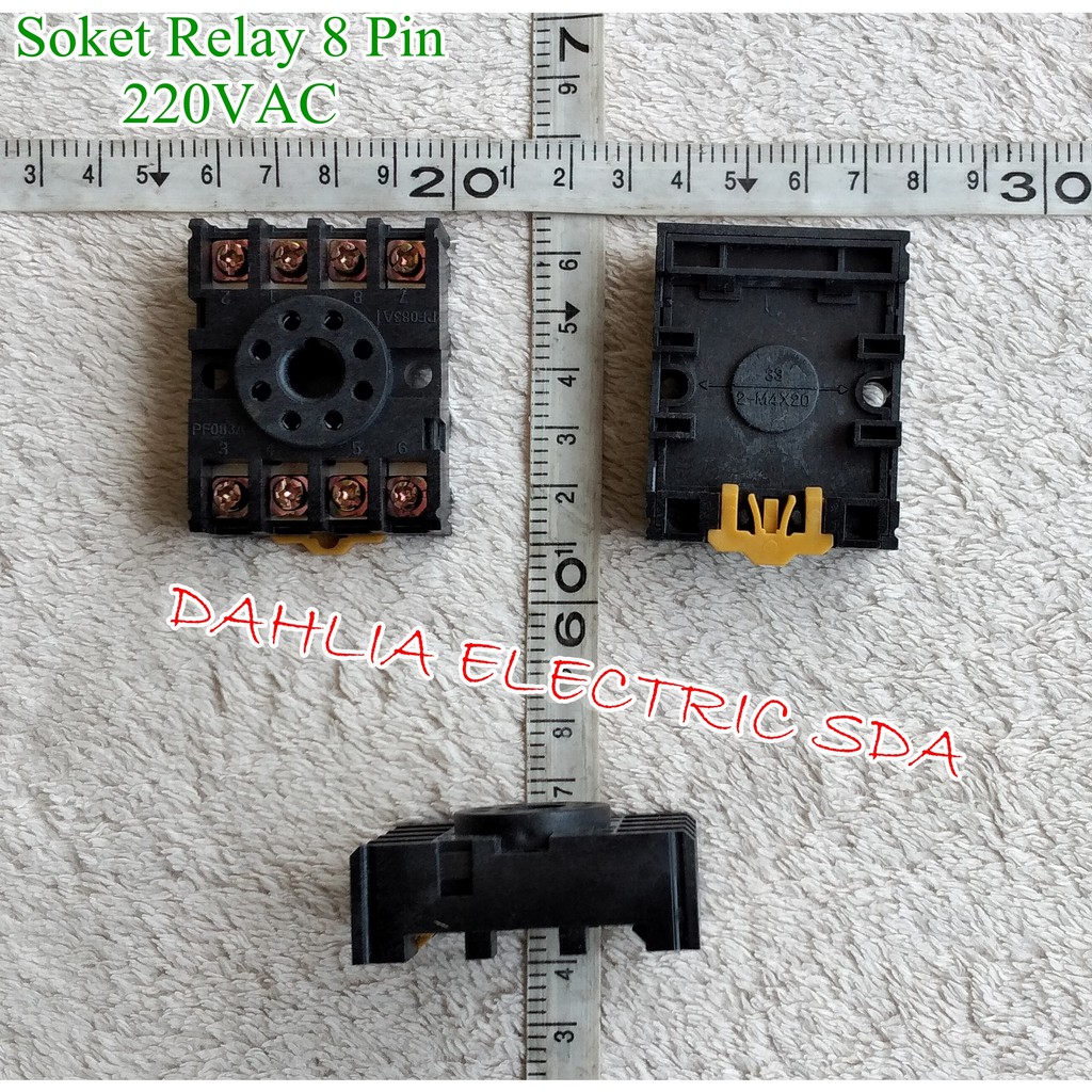 Jual SOKET RELAY 8 PIN 220VAC | Shopee Indonesia