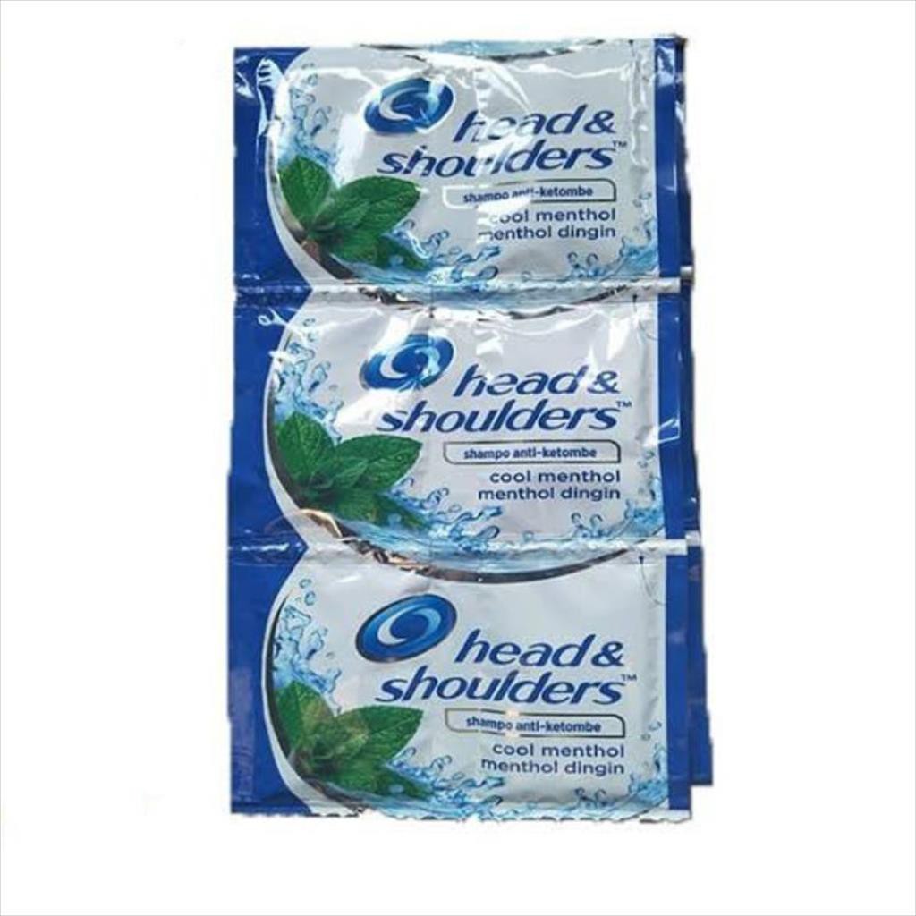 Jual Head & Shoulders Cool Menthol Sachet 5 ml x 2 | Shopee Indonesia